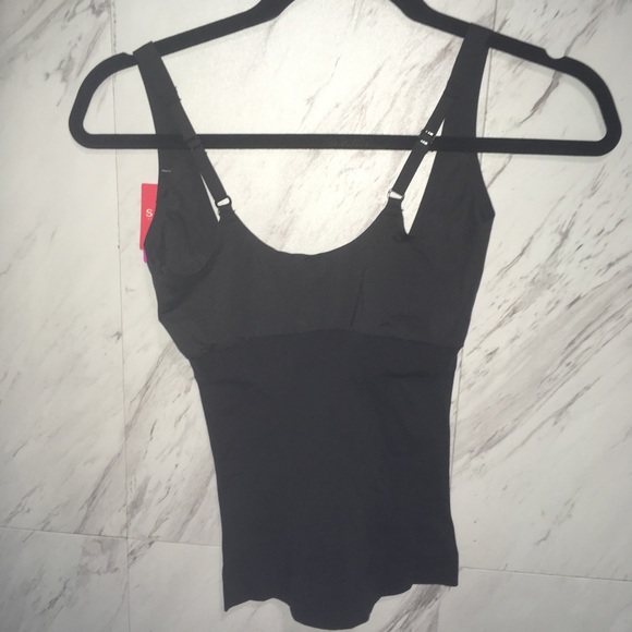 SPANX | Intimates & Sleepwear | Spanx Open Bust Shaping Cami In Black ...